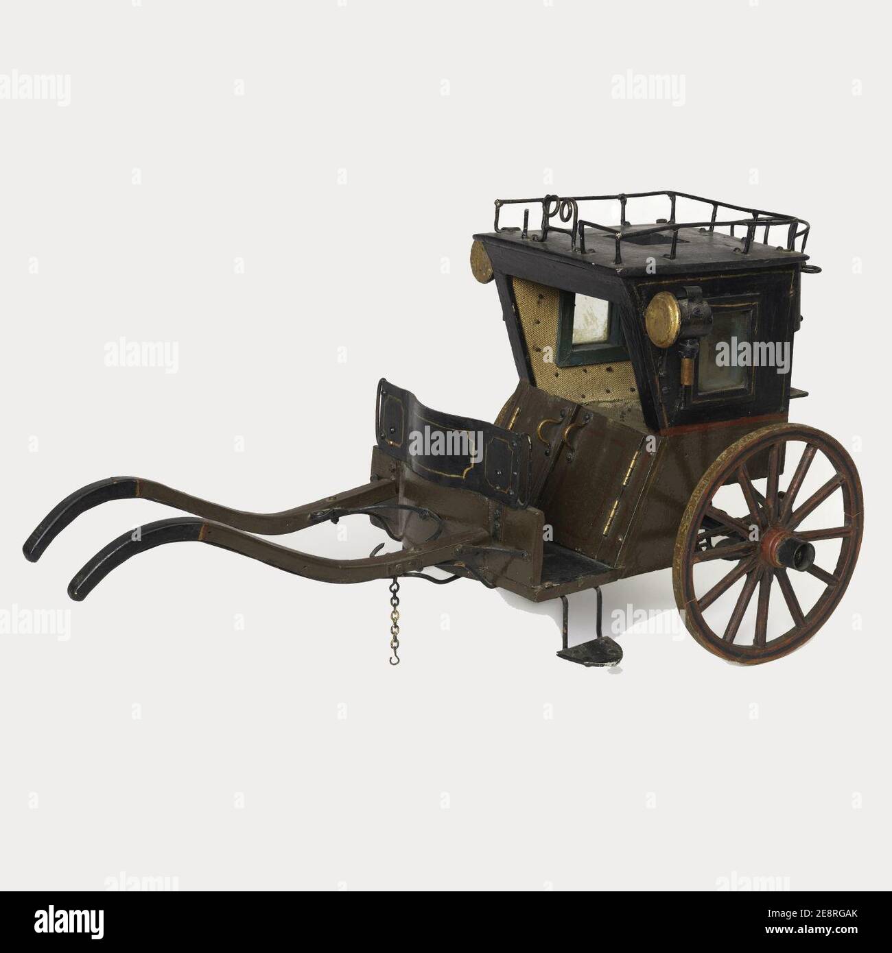Model Of A Carriage, 1860–90 Stock Photo - Alamy