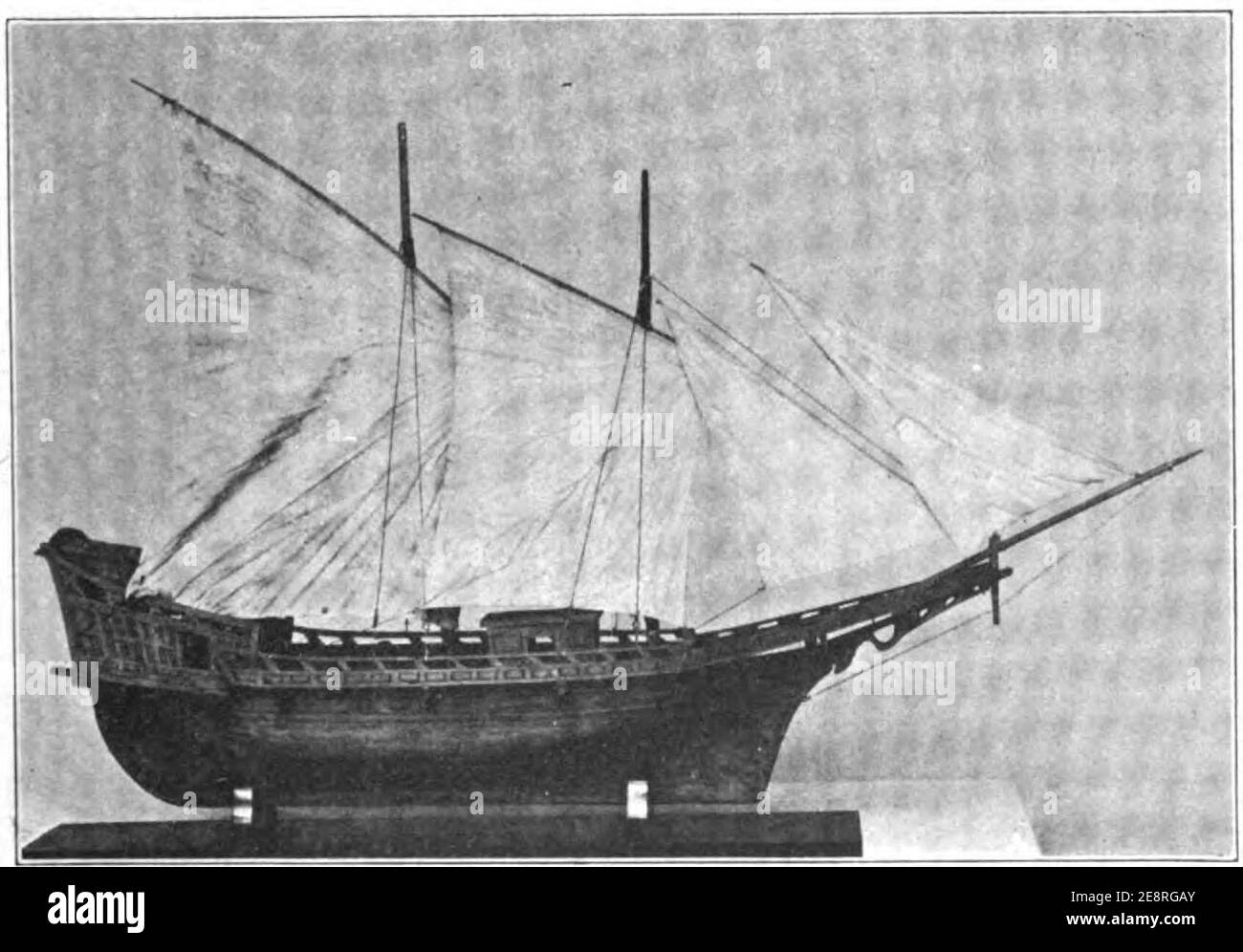 Model of Dayak Prahu Cat. No. 76,232 U.S.N.M Stock Photo - Alamy