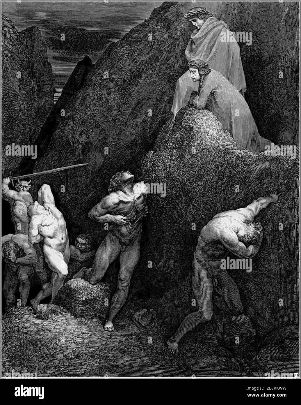 Mohammed by gustave dore Stock Photo - Alamy