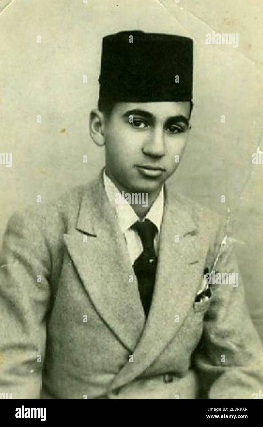 Mohammed Ahmed Sadek 1927 Stock Photo - Alamy