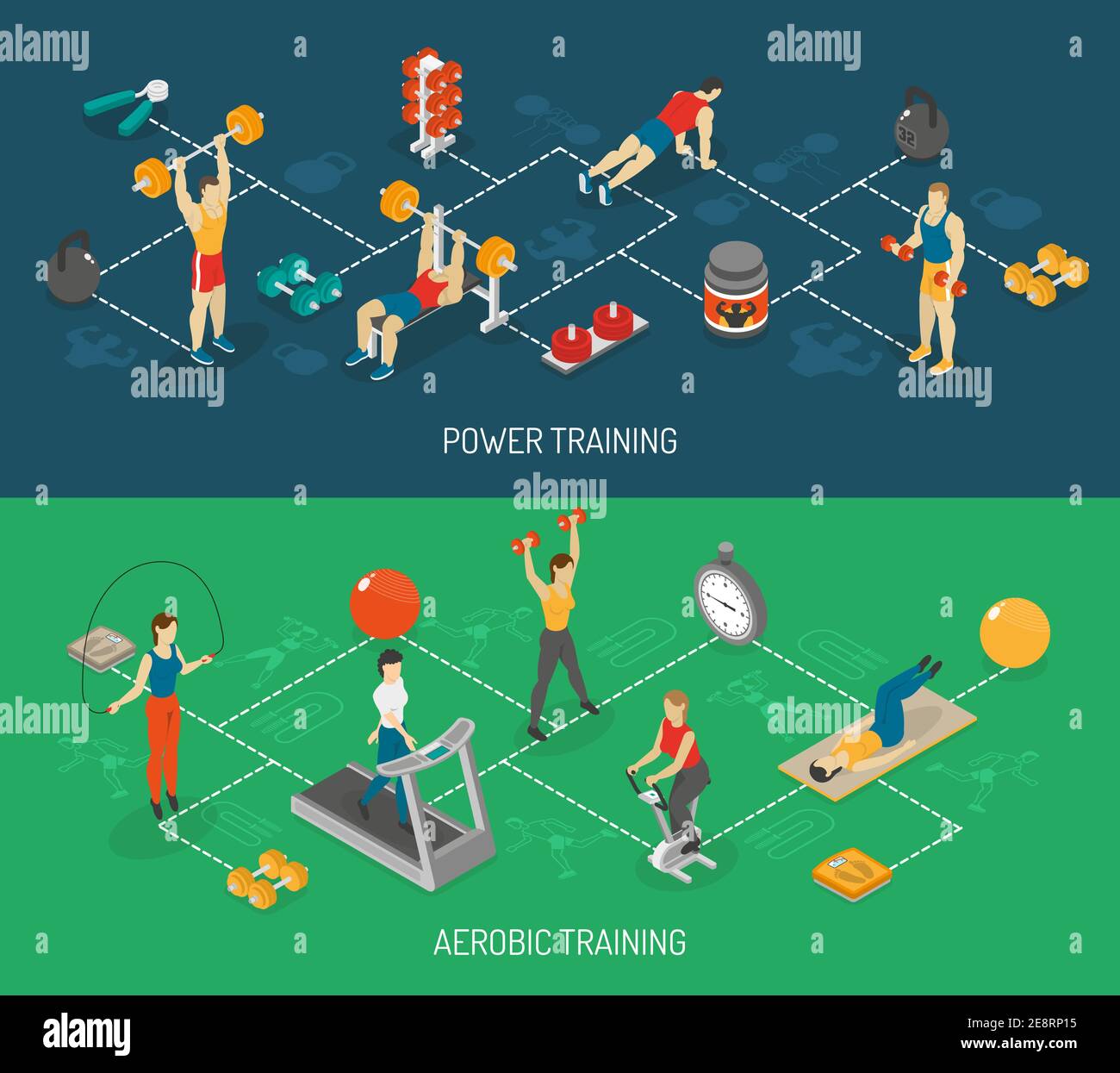 Weight strength and fitness training in sport center 2 isometric ...