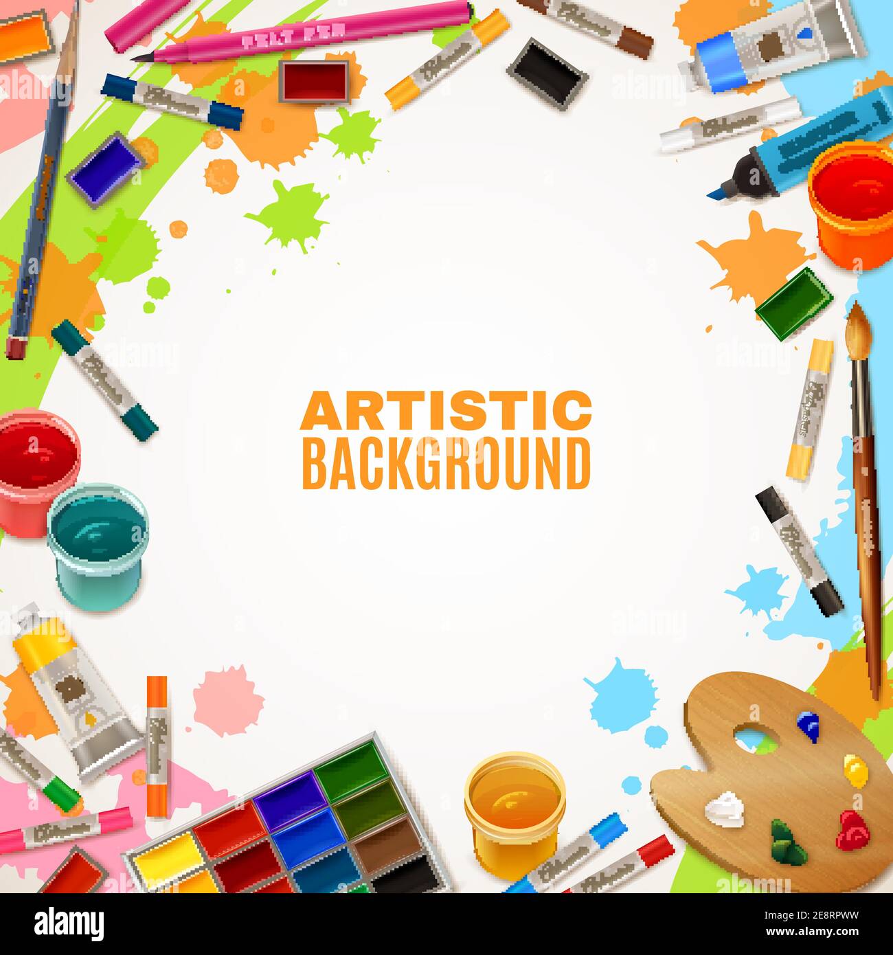 Painting Center Clip Art