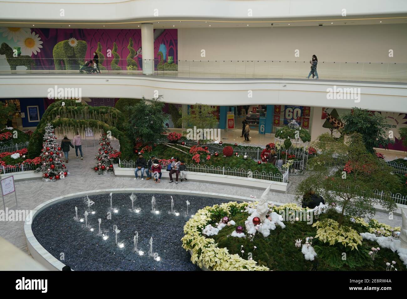 The American Dream Mall, a new mega shopping mall with amusement area ...