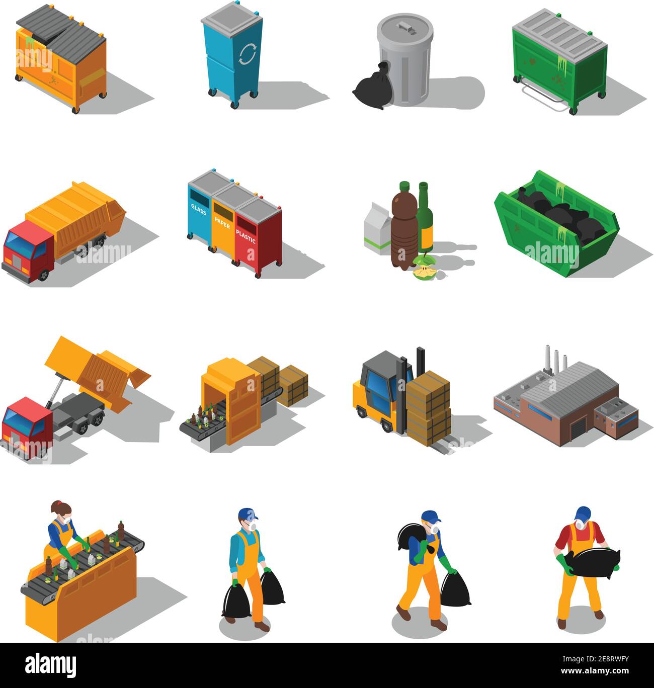 Garbage recycling and green waste collection services and facilities ...