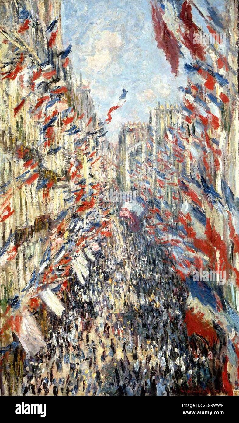 Montorgueil monet hi-res stock photography and images - Alamy