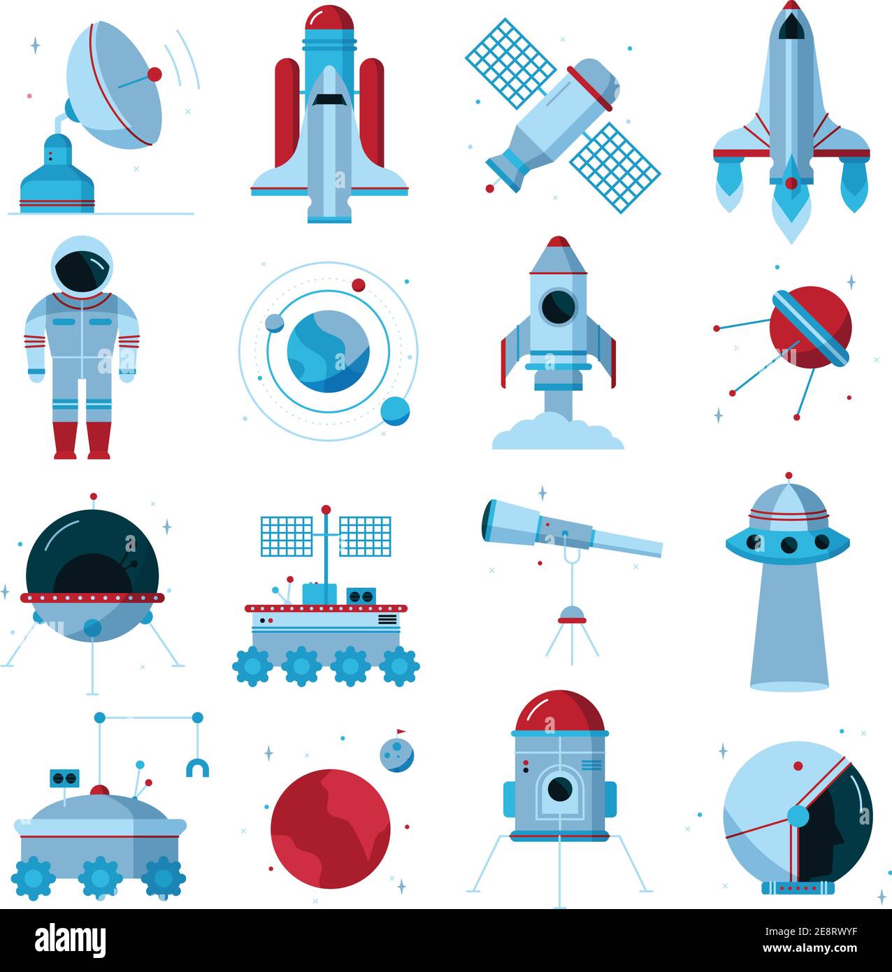 Spacecraft crawler Stock Vector Images - Alamy