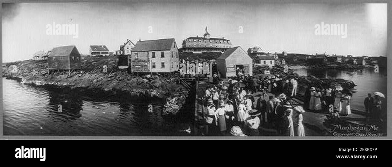 Monhegan Black and White Stock Photos & Images - Alamy
