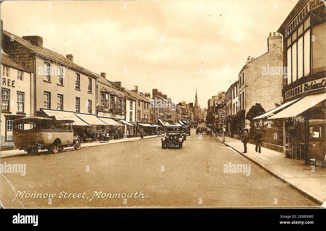Monnow street hi-res stock photography and images - Alamy