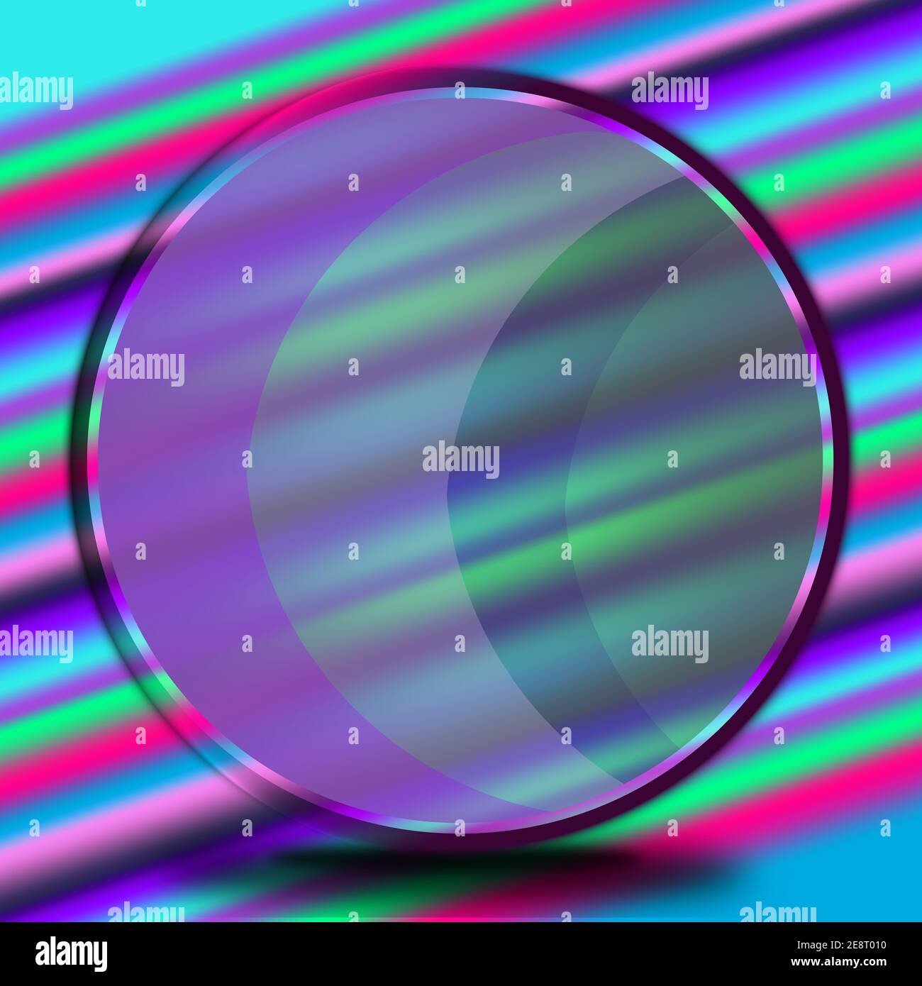 An abstract 3d circular shape background image Stock Photo - Alamy