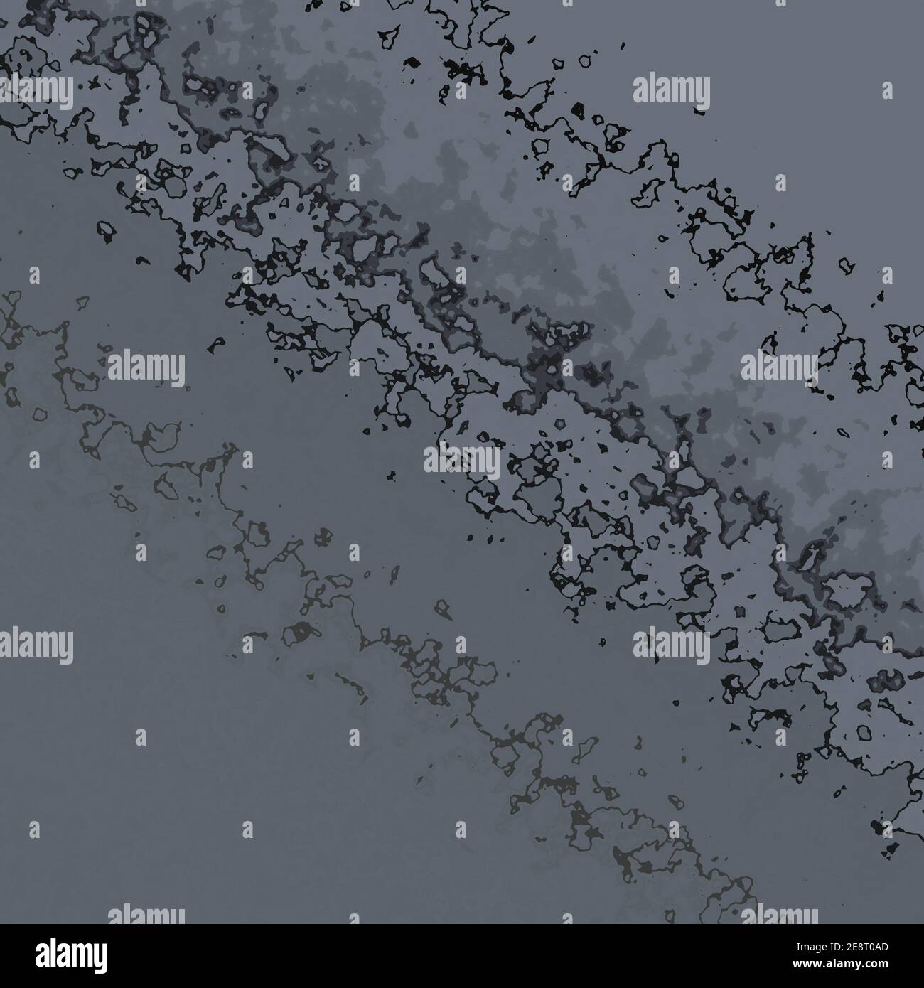 Illustration of abstract black particles on gray background Stock Photo ...