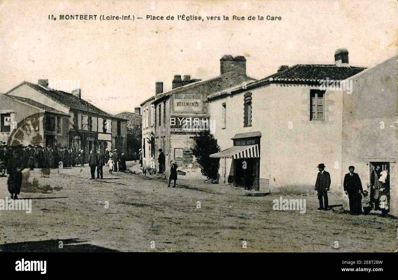 Montbert 1900 hi-res stock photography and images - Alamy