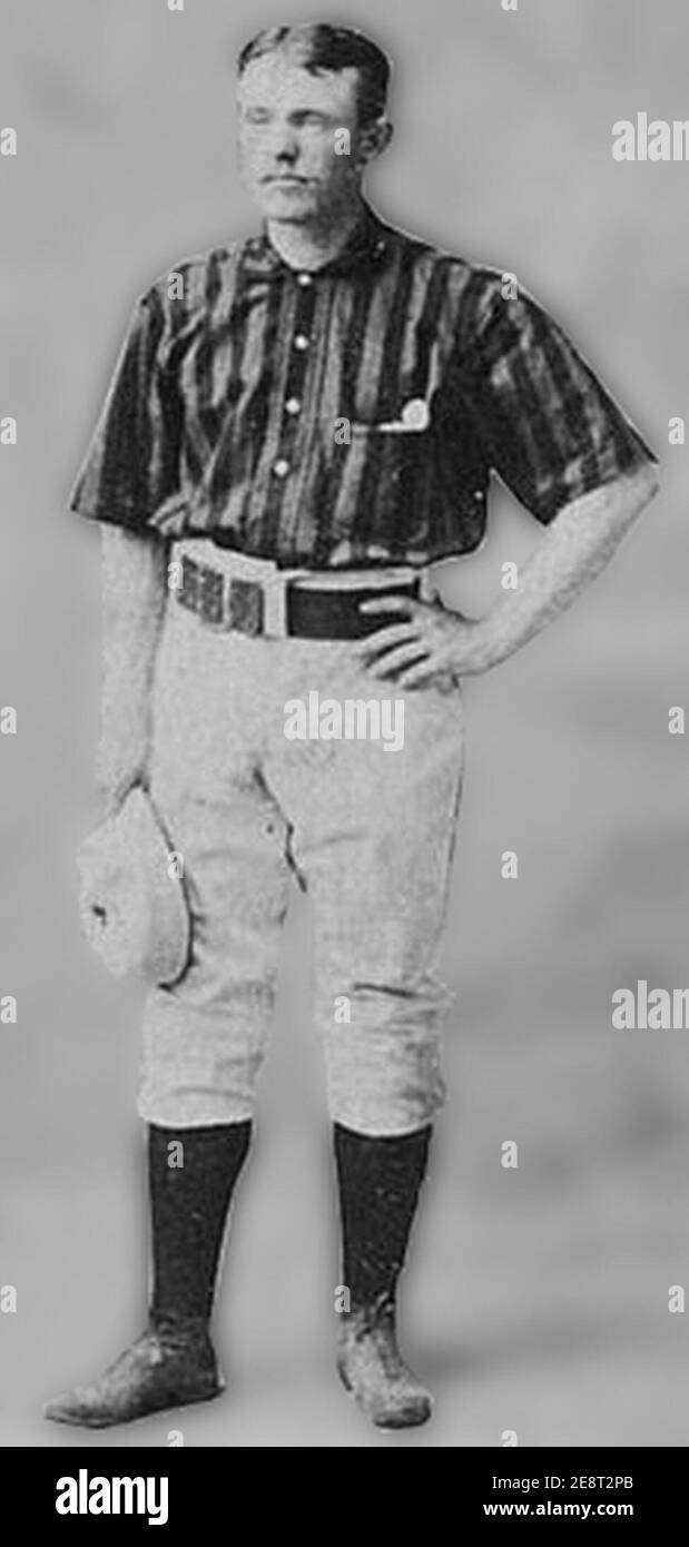 Monte Ward Baseball Card Stock Photo - Alamy