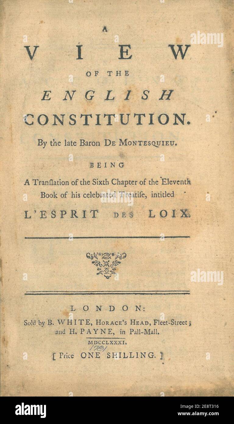 England Constitution