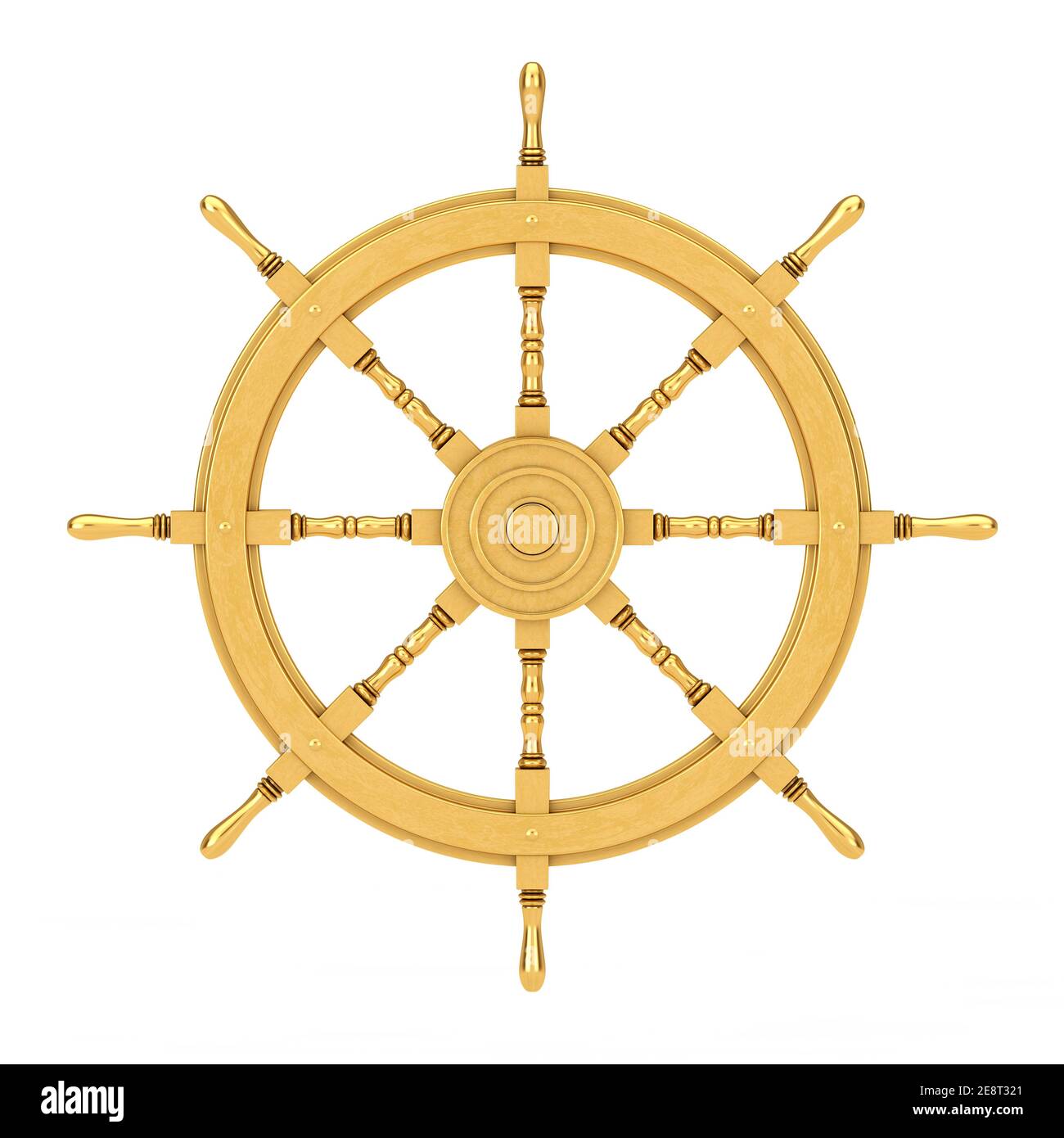 Golden yellow ship Cut Out Stock Images & Pictures - Alamy