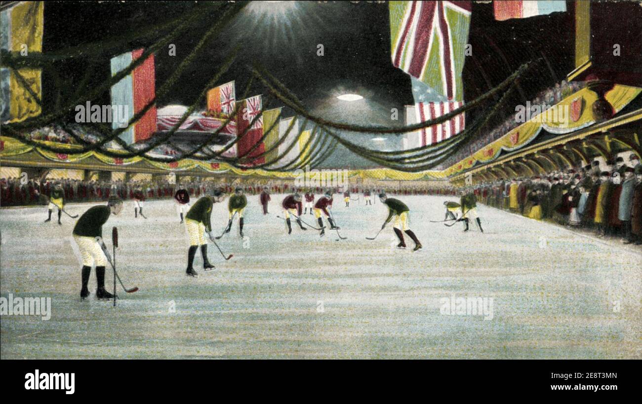 Hockey rink montreal hi-res stock photography and images - Alamy