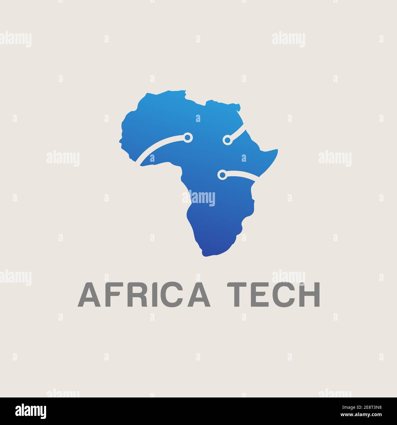 africa logo design icon vector symbol map illustration Stock Vector ...