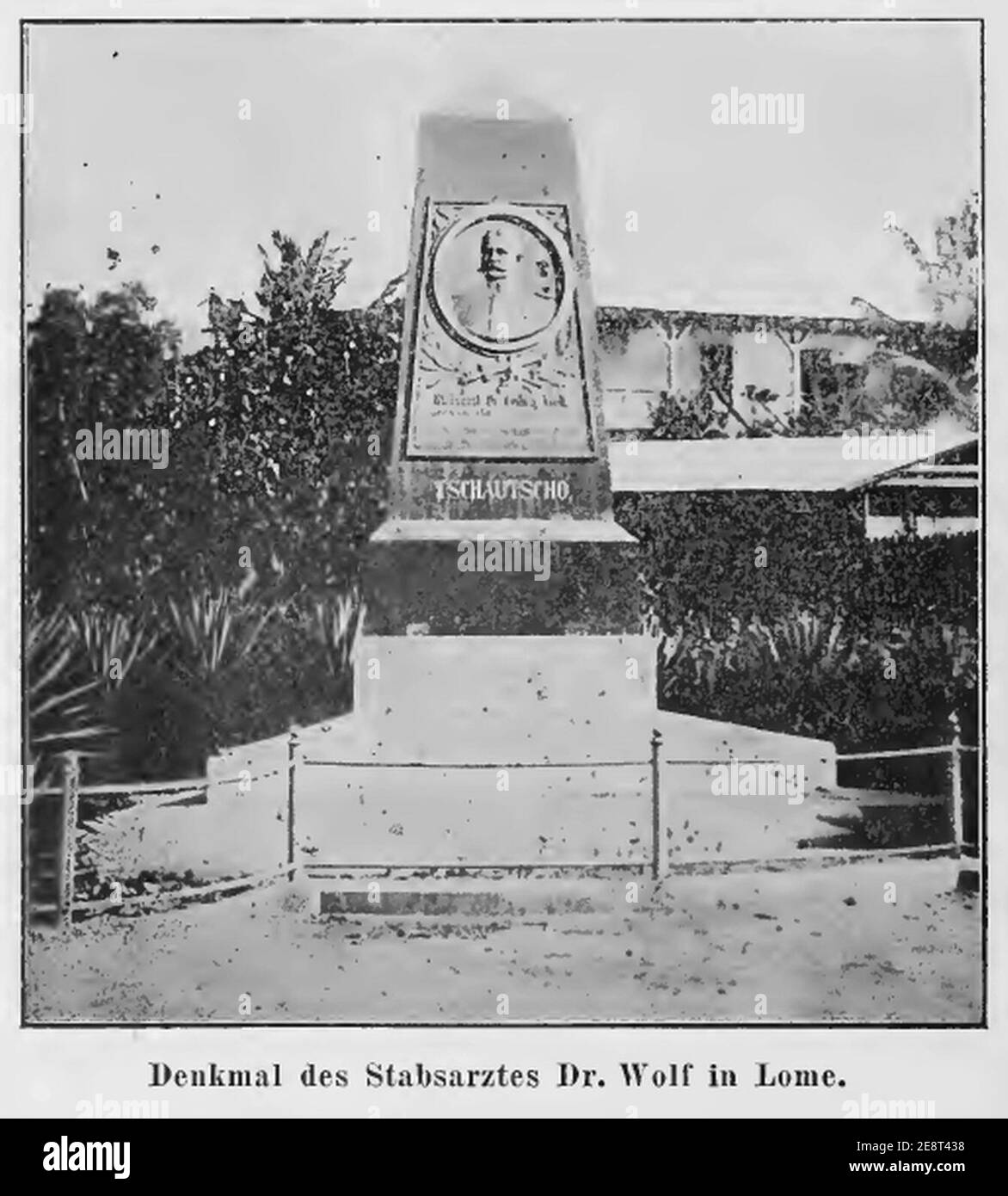 Monument Dr. Wolf Lome (Togo Stock Photo - Alamy