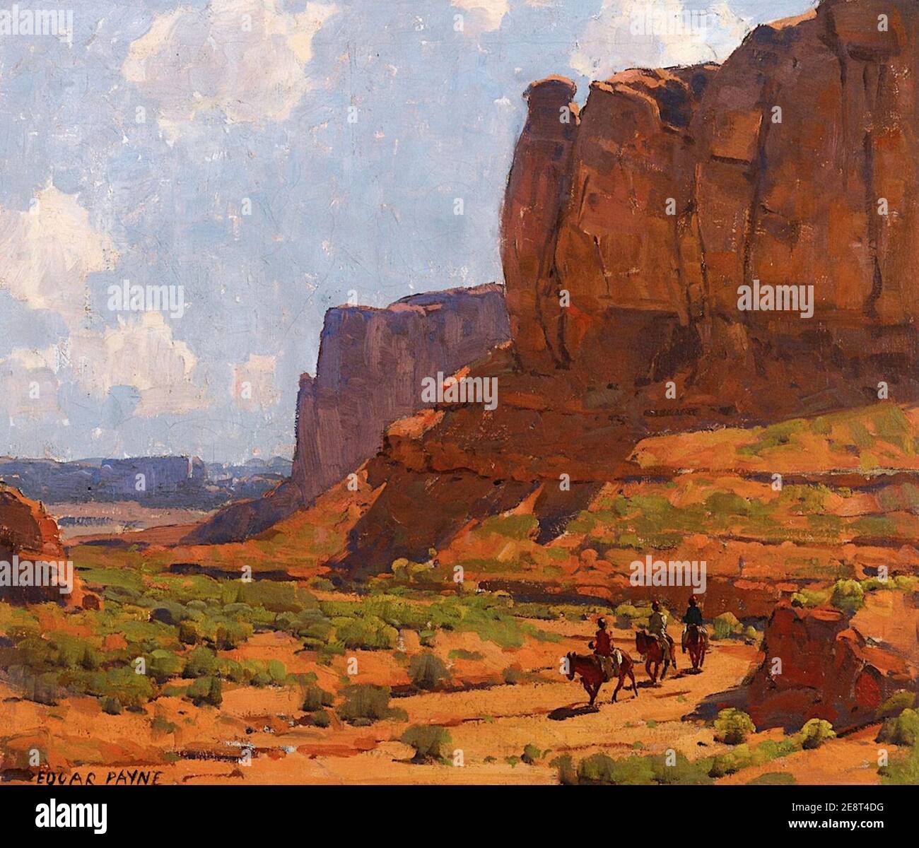 Monument Valley, Riverbed Stock Photo - Alamy