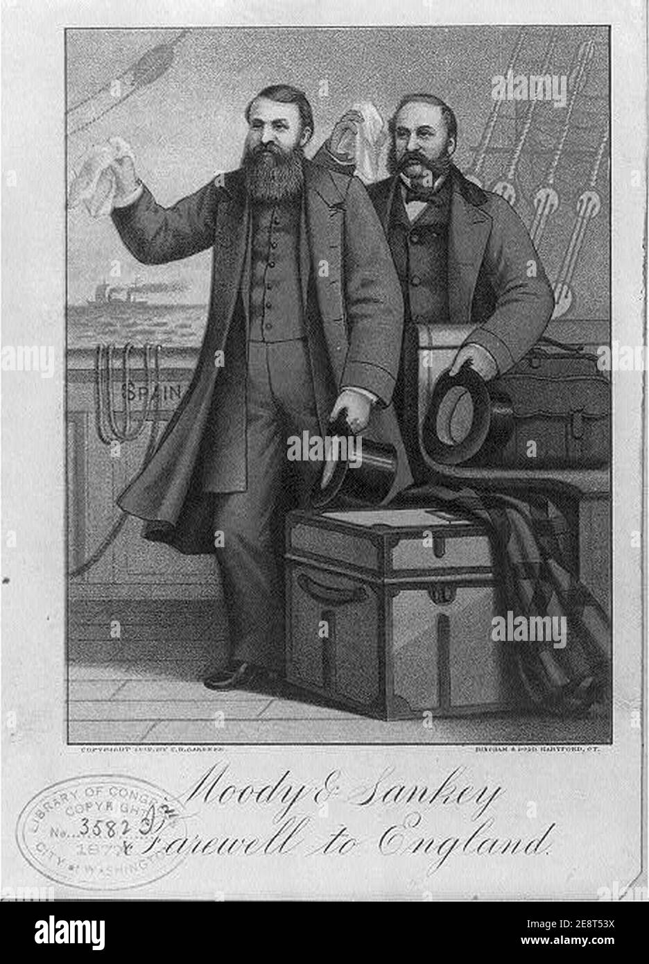 England farewell Black and White Stock Photos & Images - Alamy