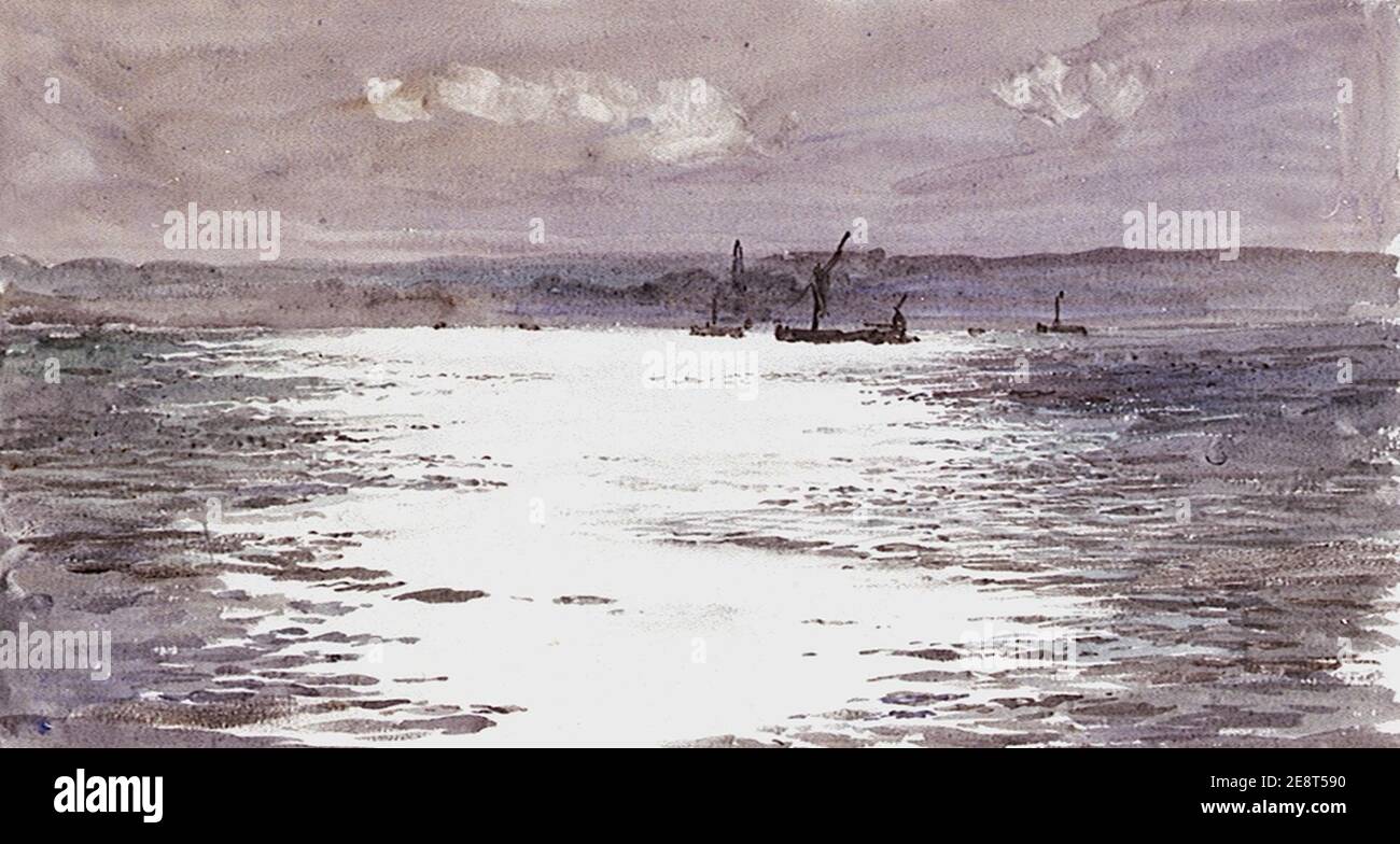 Moonlit scene hi-res stock photography and images - Alamy