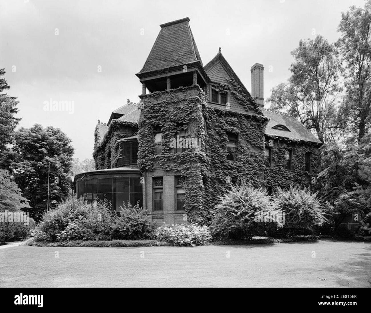 Cunningham house Black and White Stock Photos & Images - Alamy