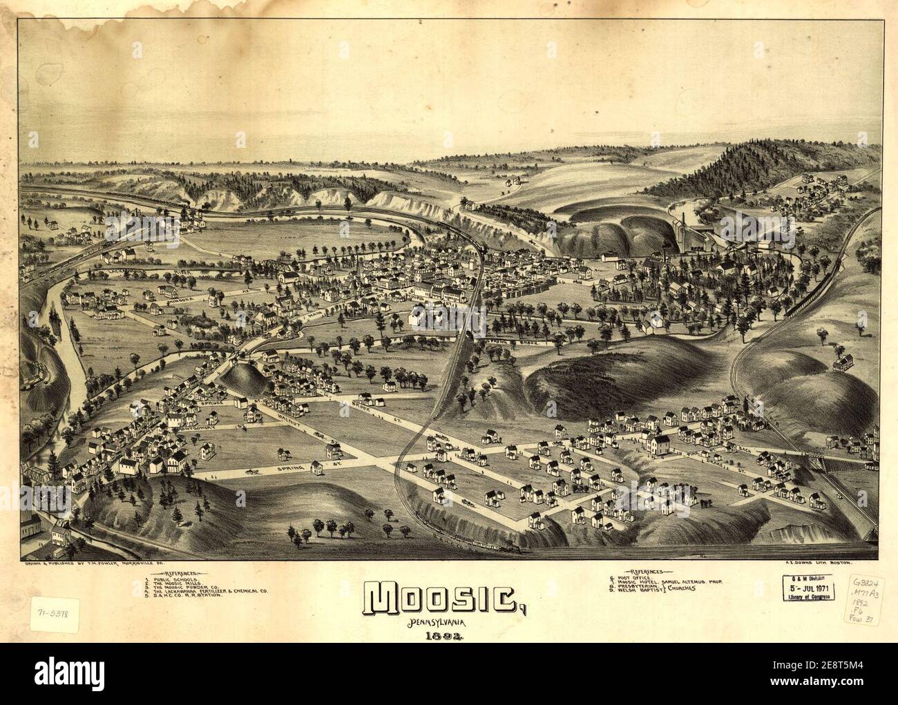 Moosic hi-res stock photography and images - Alamy