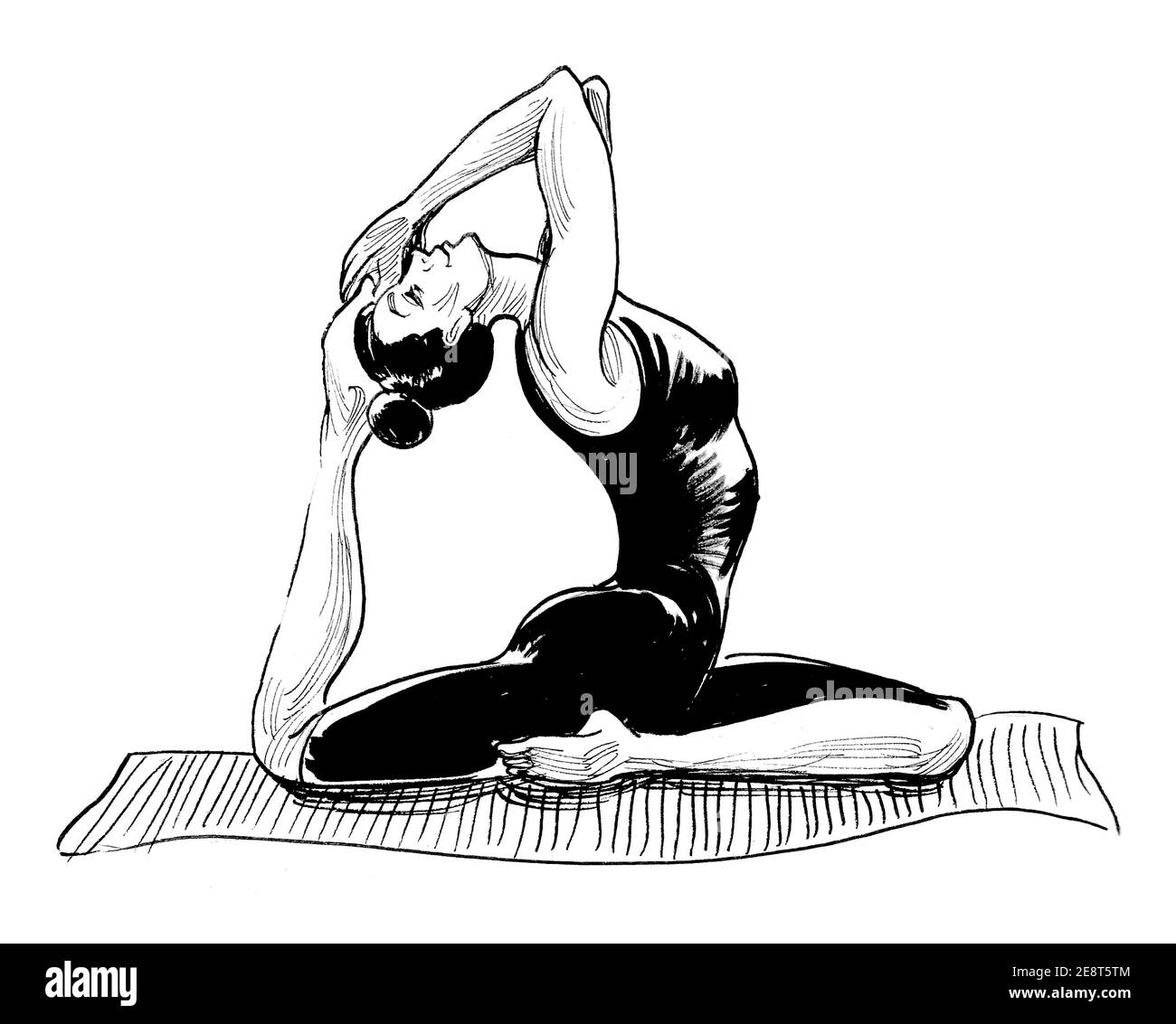 Doing artwork Black and White Stock Photos & Images - Alamy