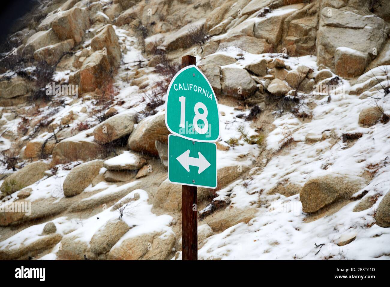 Highway 18 california hi-res stock photography and images - Alamy