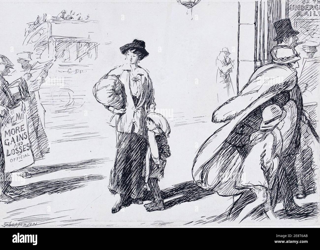 More Gains and Losses - Claude Allin Shepperson - circa 1916 ...