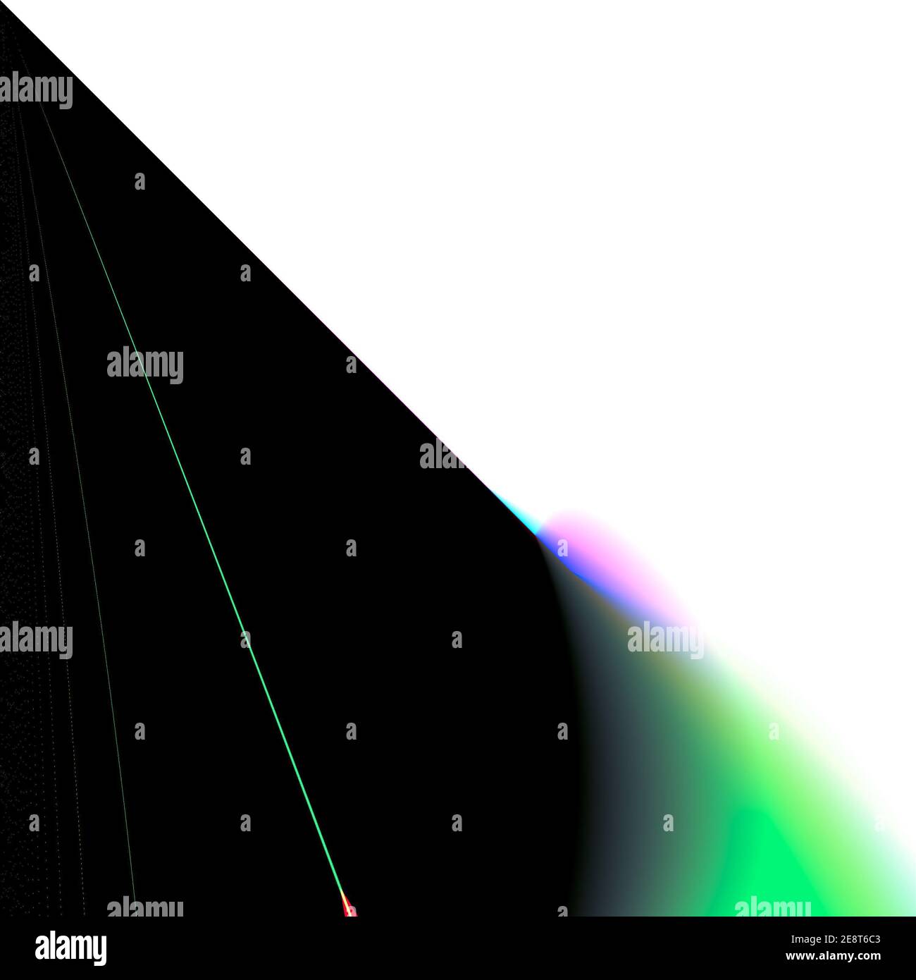 Abstract futuristic background divided diagonally into two parts Stock ...