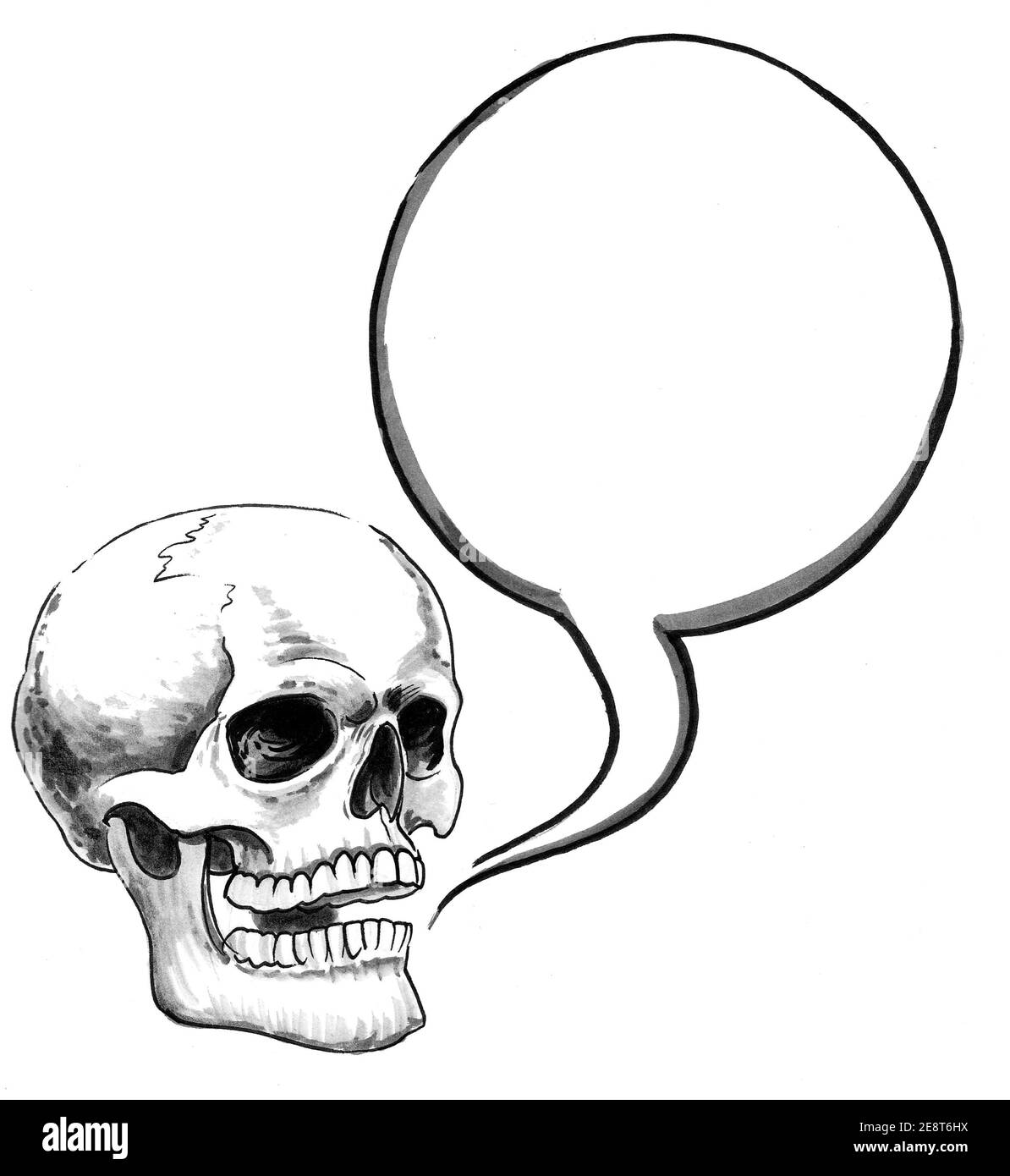 Talking skeleton hi-res stock photography and images - Alamy