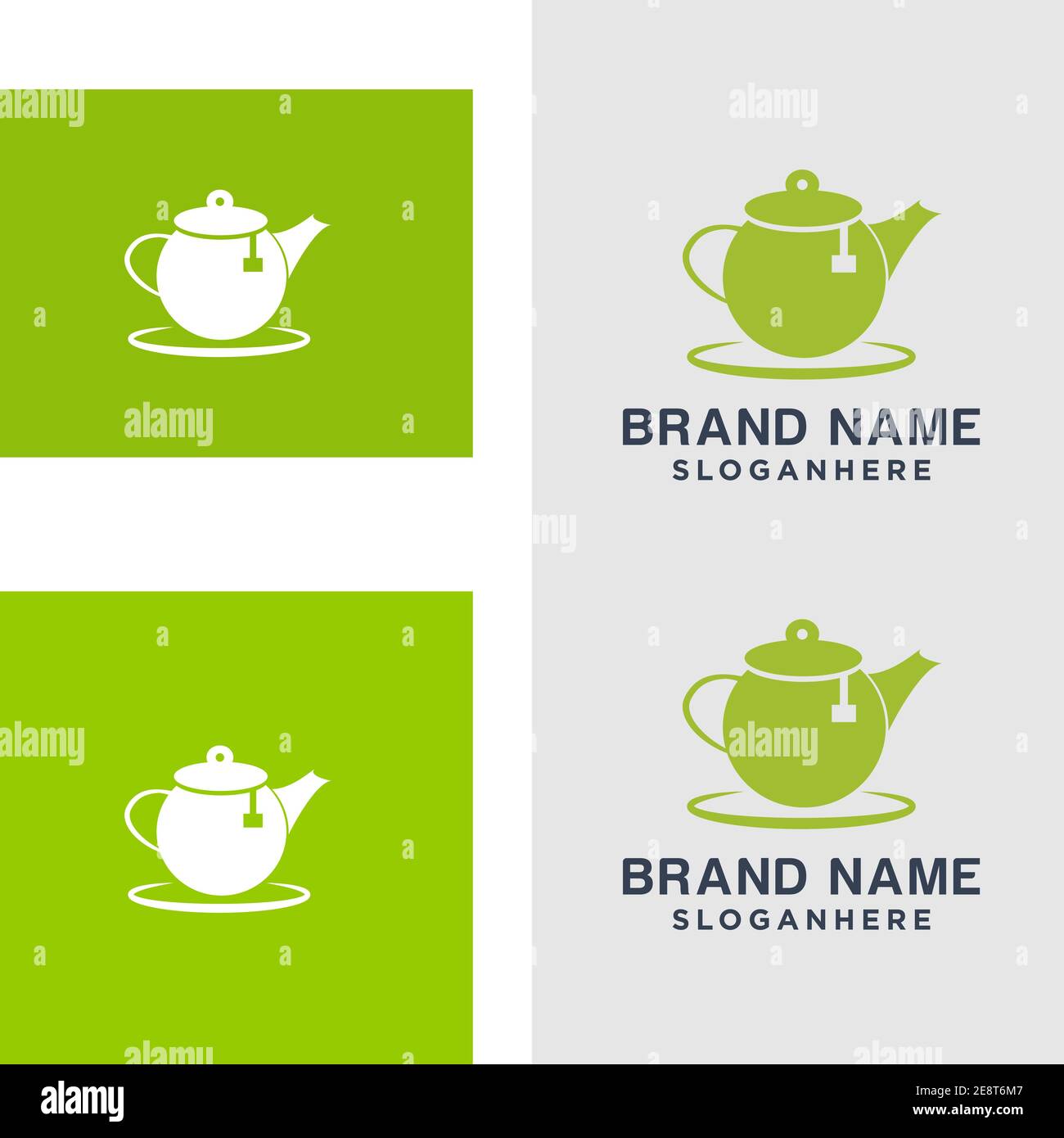 tea logo icon design vector for your company Stock Vector Image & Art ...