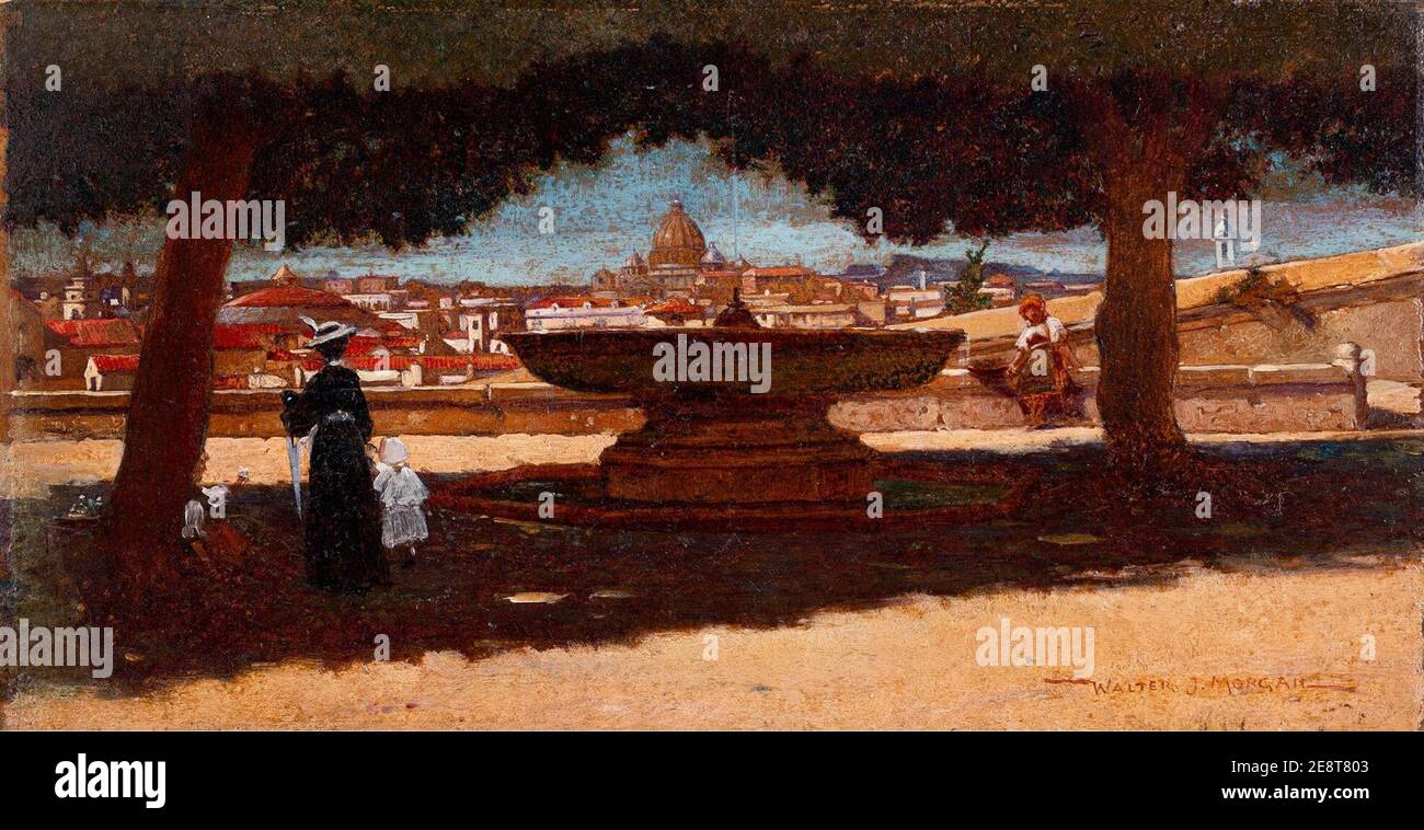 Morgan-Middle-98029 - Walter Jenks Morgan - St Peter’s from Canonball ...