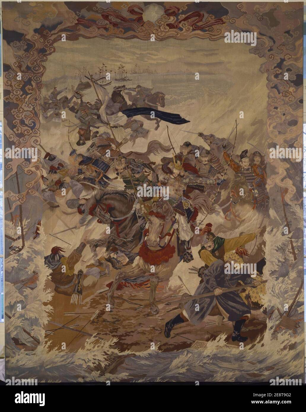 Morizumo Yugyo - The Mongol Invasion Stock Photo - Alamy