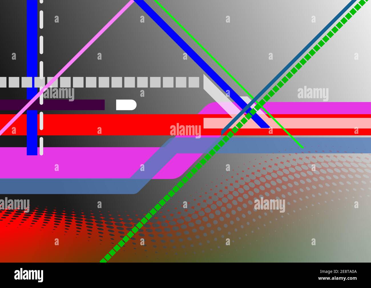 Abstract colored background. Russian avant-garde style Stock Vector ...