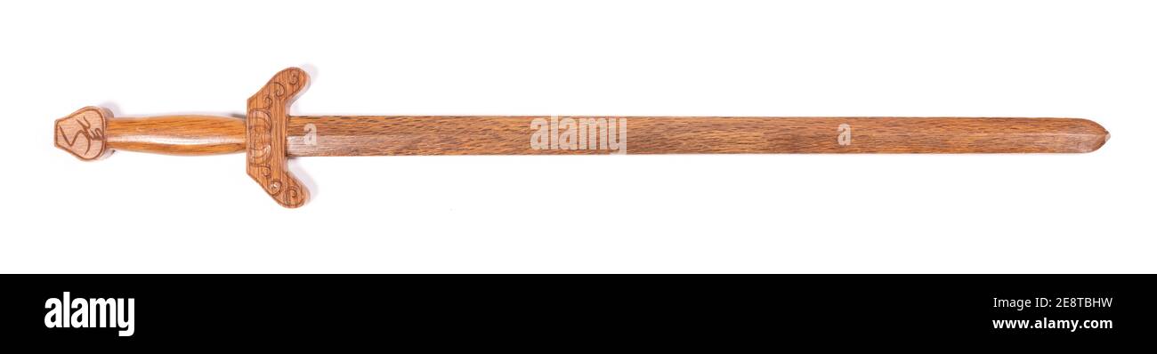Wooden sword hi-res stock photography and images - Alamy