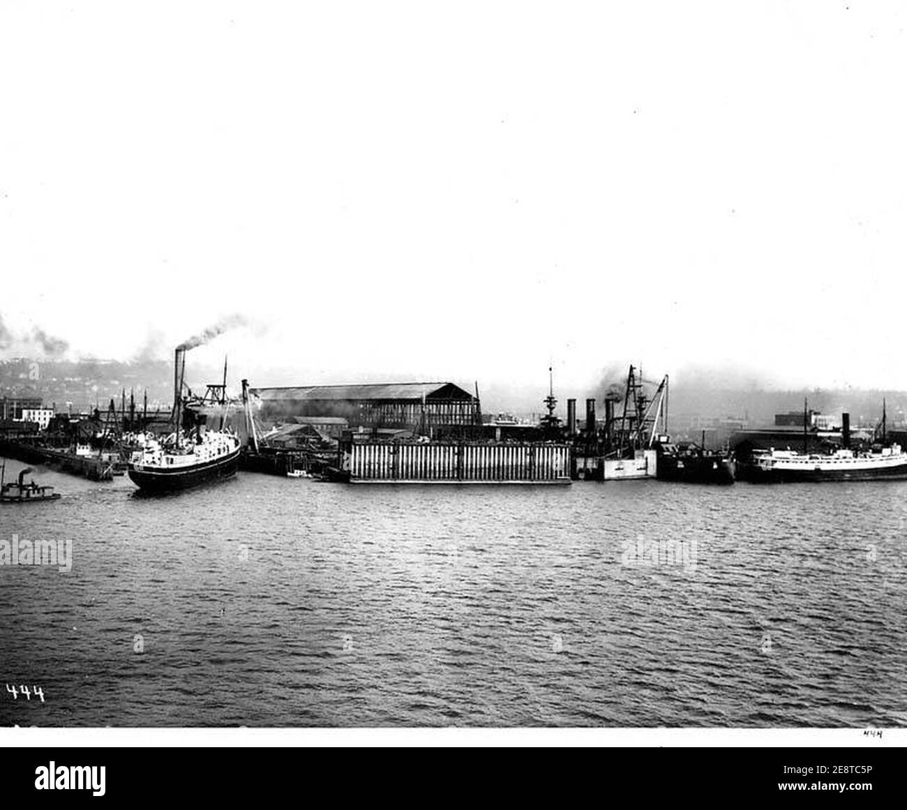 Moran Brothers Shipyard, Seattle Stock Photo - Alamy