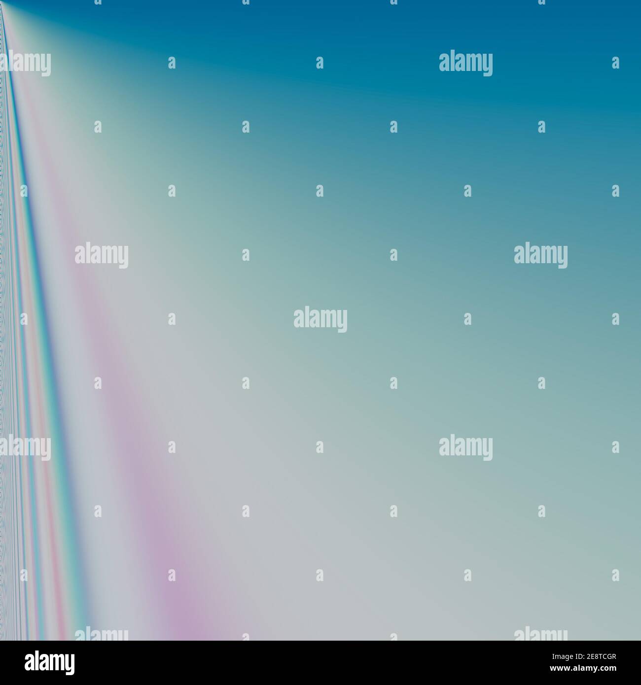 Illustration of colorful straight lines starting from the same point on ...