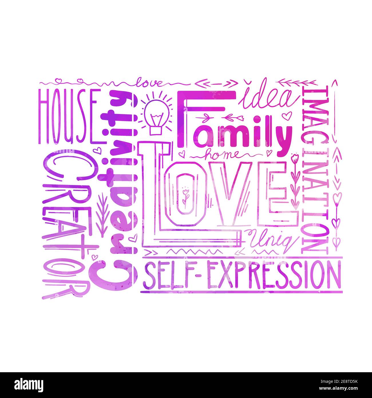 How To Watercolor Words