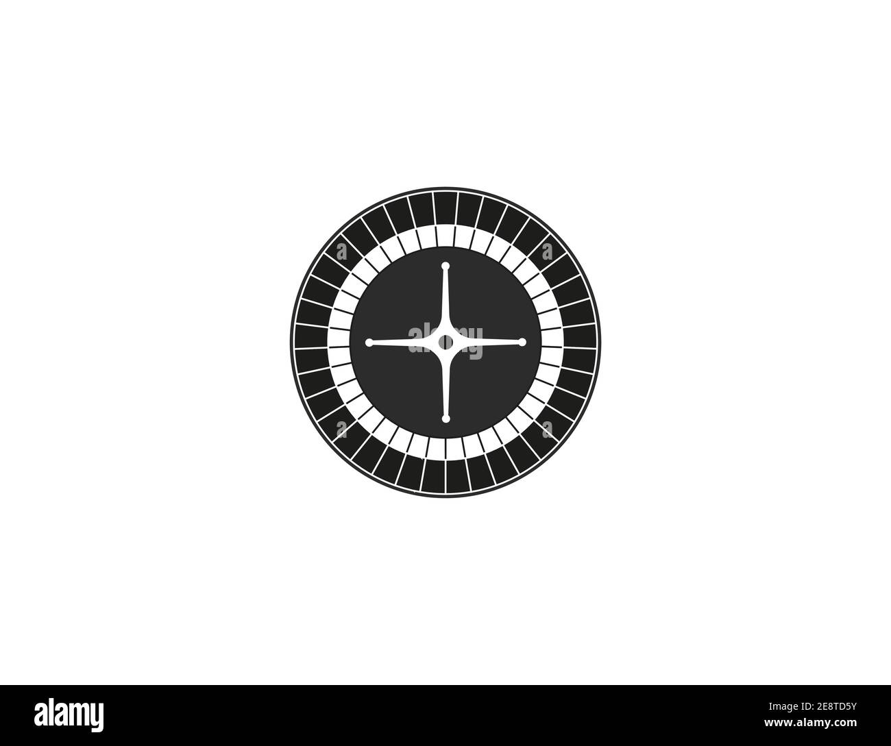 Roulette Stock Vector Images - Alamy