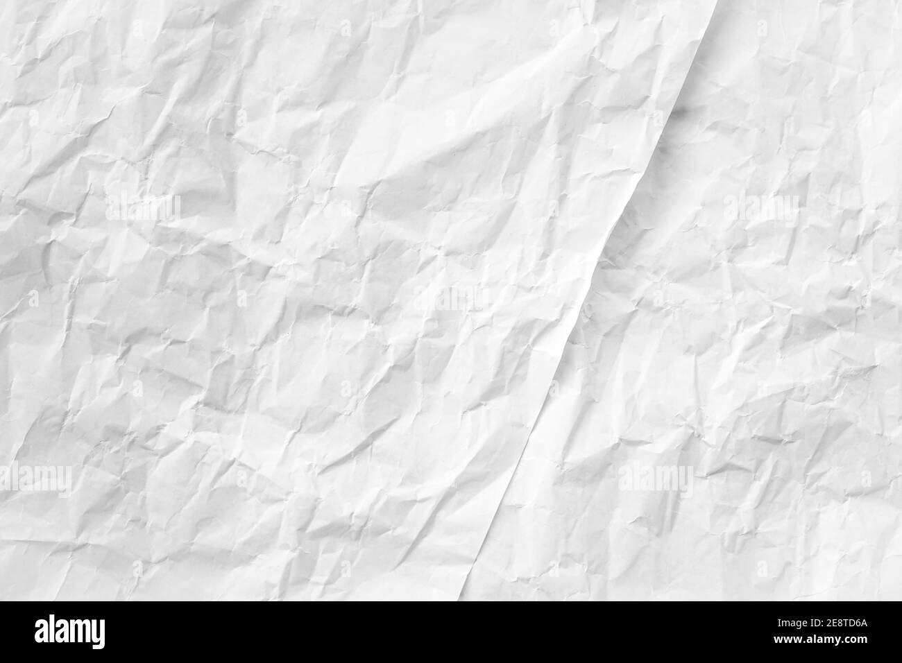 White wrinkle recycle paper background Stock Photo - Alamy