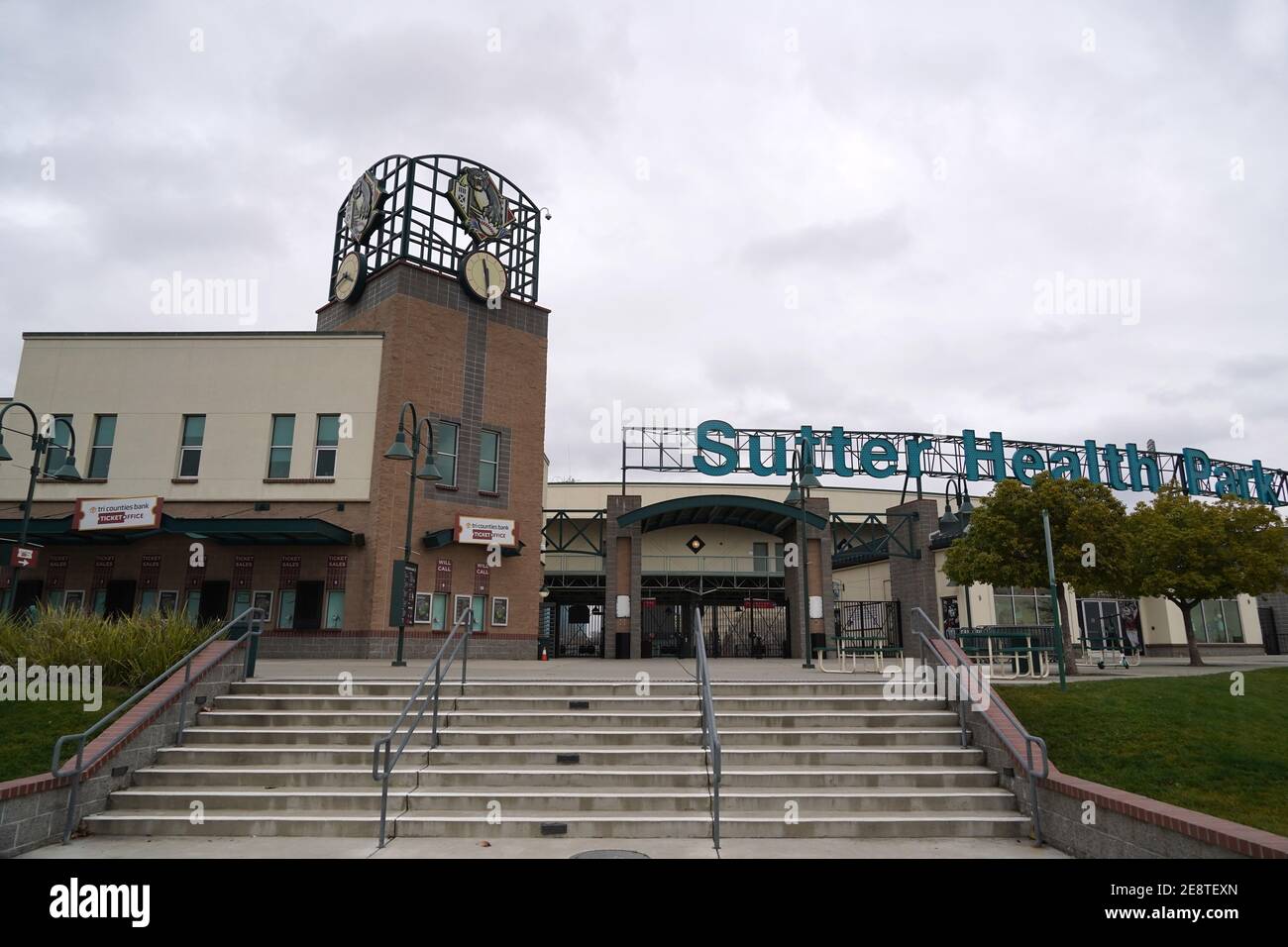 A general view of Sutter Health Park, Sunday, Jan. 24, 2021, in West ...