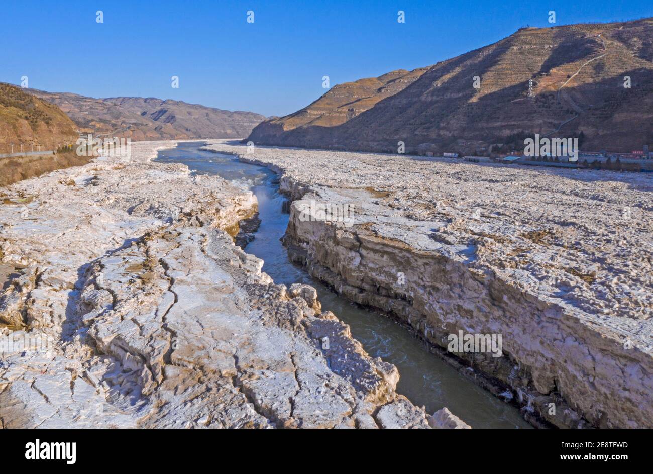 The west part of Yellow River, the second longest river in China, has ...