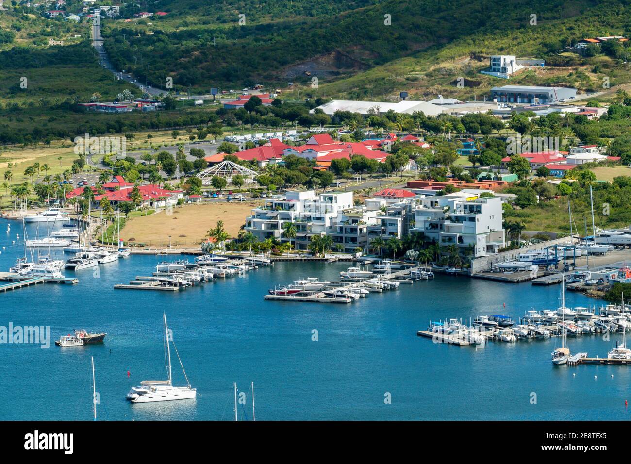 The beautiful island of St.Maarten located in the Caribbean. Island ...
