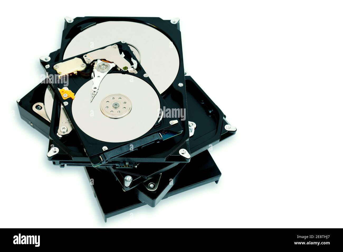 Hard drive. Repair of electronic devices. Data storage Stock Photo - Alamy