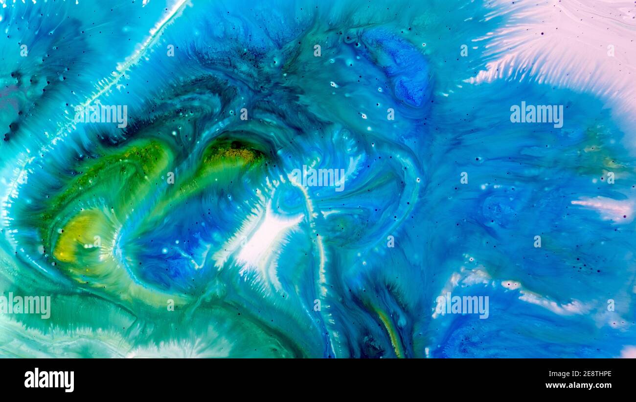 Colorful texture. Watercolor painting. Ink splash. Bright colorful ...