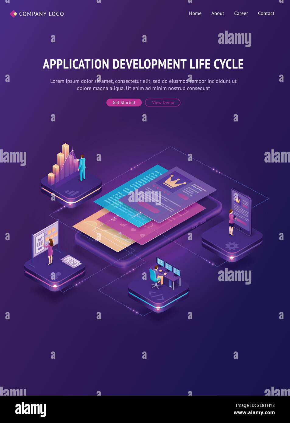 Application Lifecycle Management High Resolution Stock Photography and ...