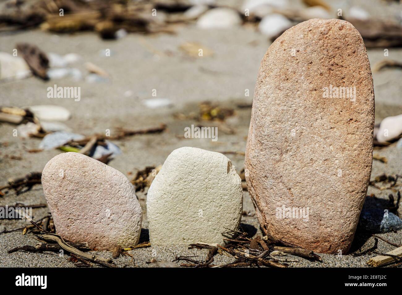 Worn beach rocks hi-res stock photography and images - Alamy