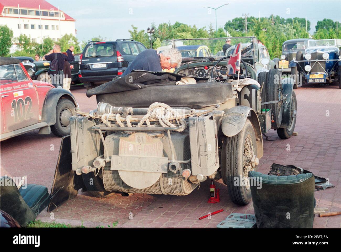 Peking to paris rally car hi-res stock photography and images - Alamy