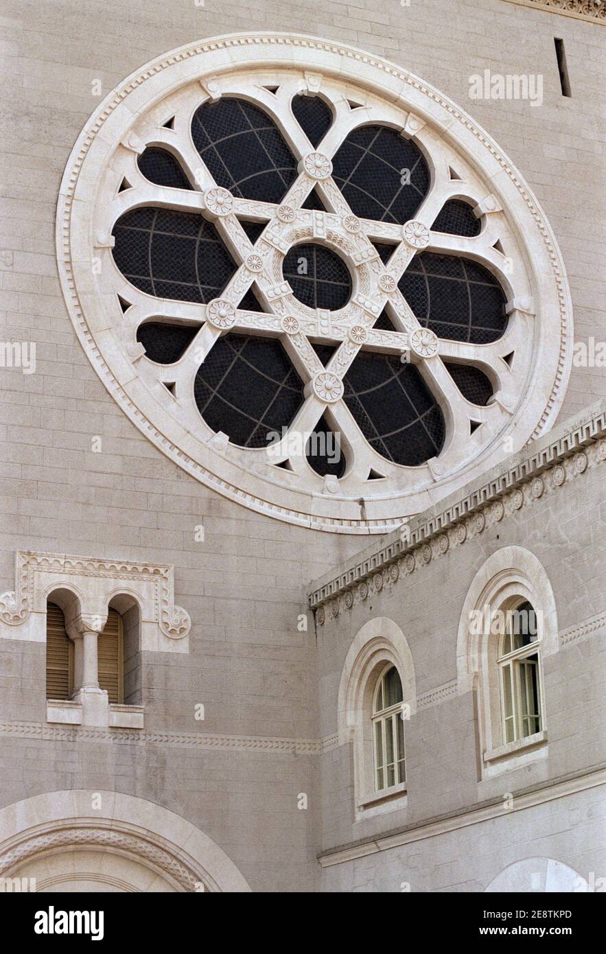 Italy, Friuli Venezia Giulia, Trieste, Synagogue, Rose Window by ...